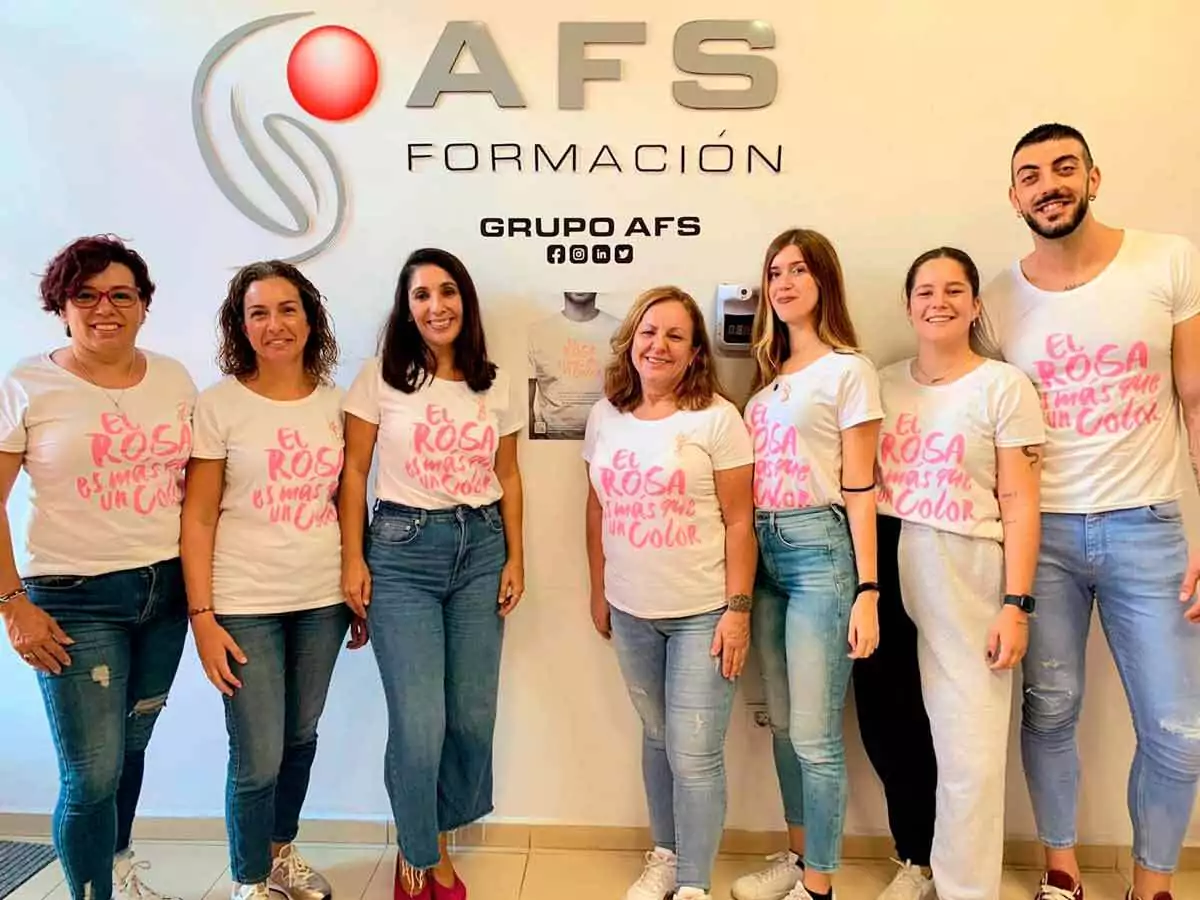 Lucha contra el cáncer de mama de AFS Formación